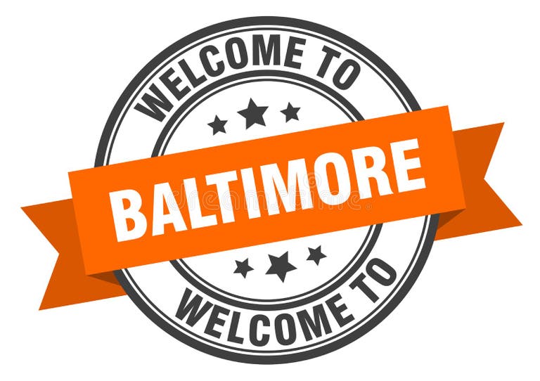 Welcome To Baltimore. Welcome To Baltimore Isolated Stamp Stock Vector ...