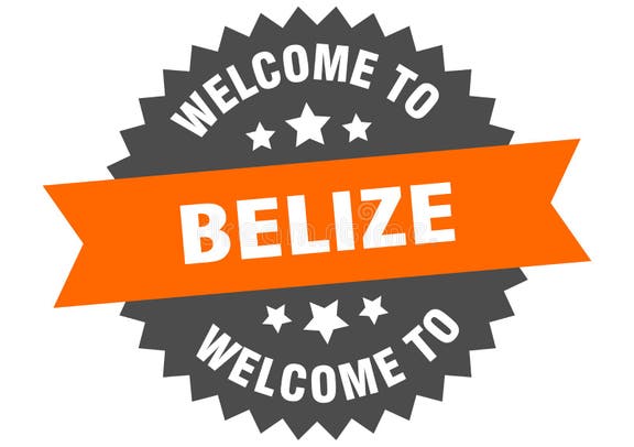 Welcome To Belize. Welcome To Belize Isolated Sticker Stock Vector ...