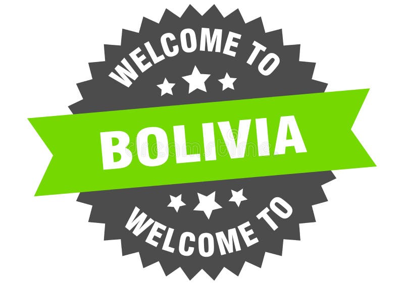 Bolivia Sticker. Bolivia Signpost Pointer Sign Stock Vector ...