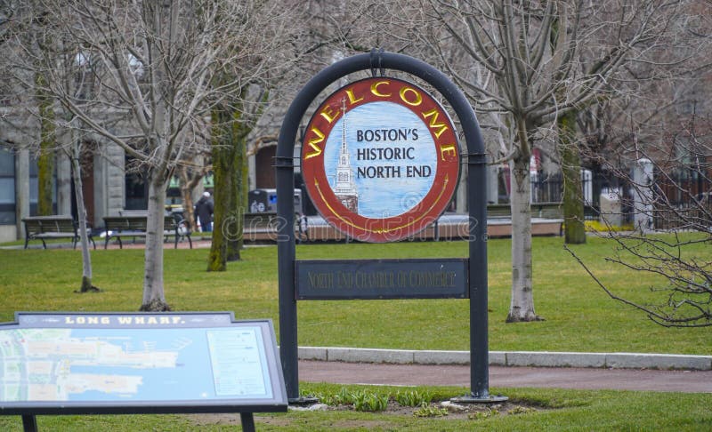 Welcome To Bostons Historic End - BOSTON , MASSACHUSETTS - APRIL 3 ...