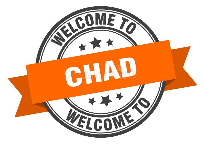 Welcome To Chad. Welcome To Chad Isolated Stamp Stock Vector ...