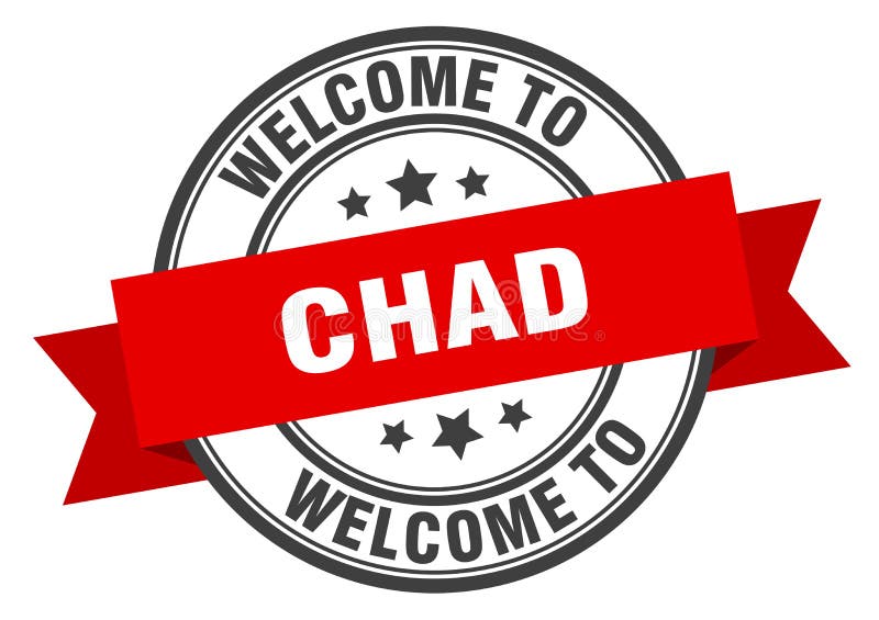 Welcome To Chad. Welcome To Chad Isolated Stamp Stock Vector ...