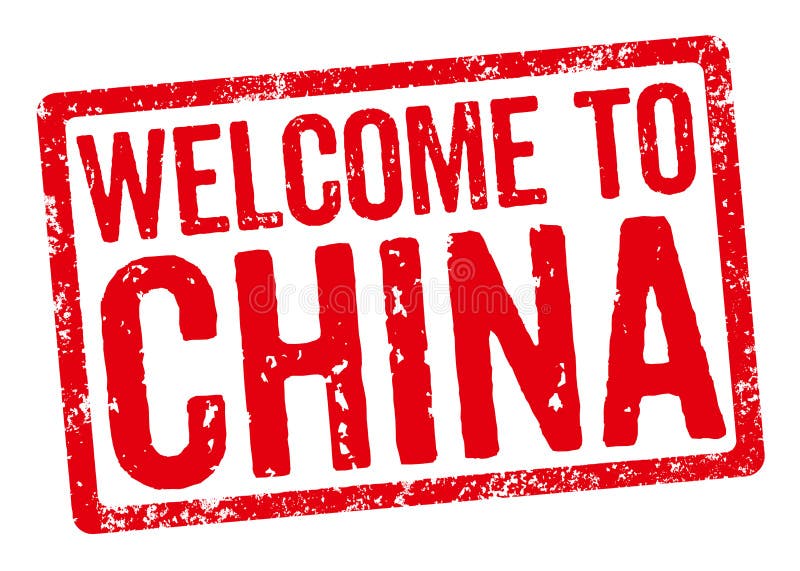 Welcome to China people stock vector. Illustration of nationality ...