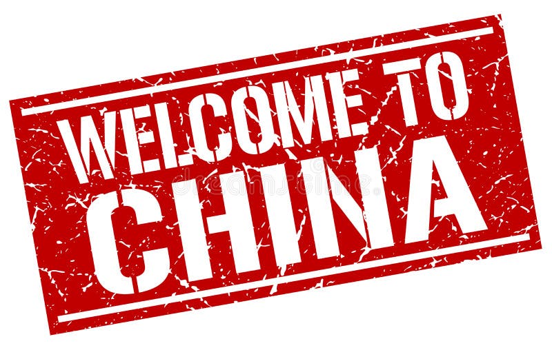 Welcome To China Stock Illustrations – 901 Welcome To China Stock ...