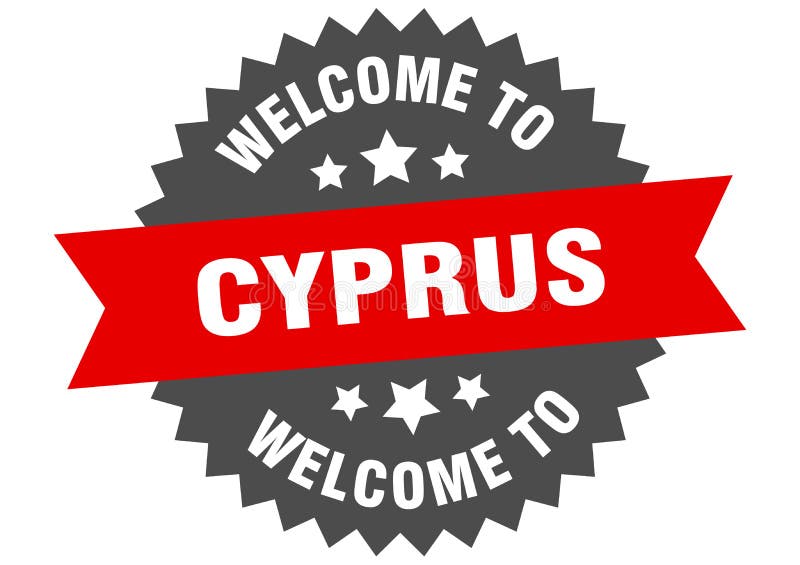 Cyprus Sticker. Cyprus Signpost Pointer Sign Stock Vector ...