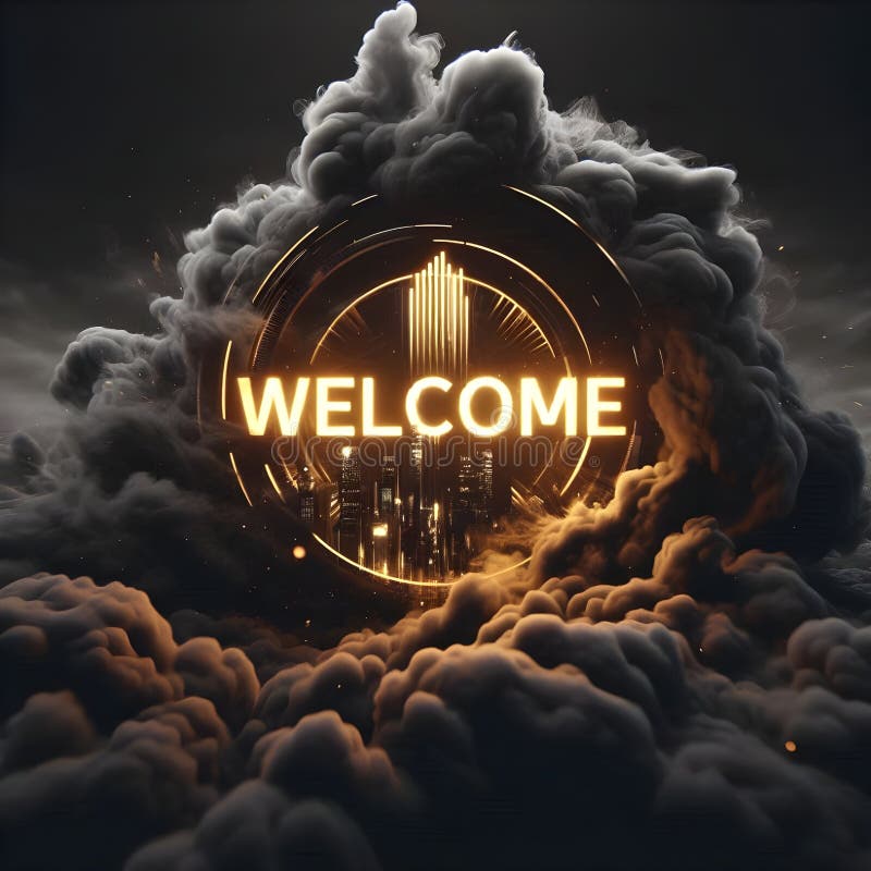Welcome to the Dark. stock illustration. Illustration of welcome ...