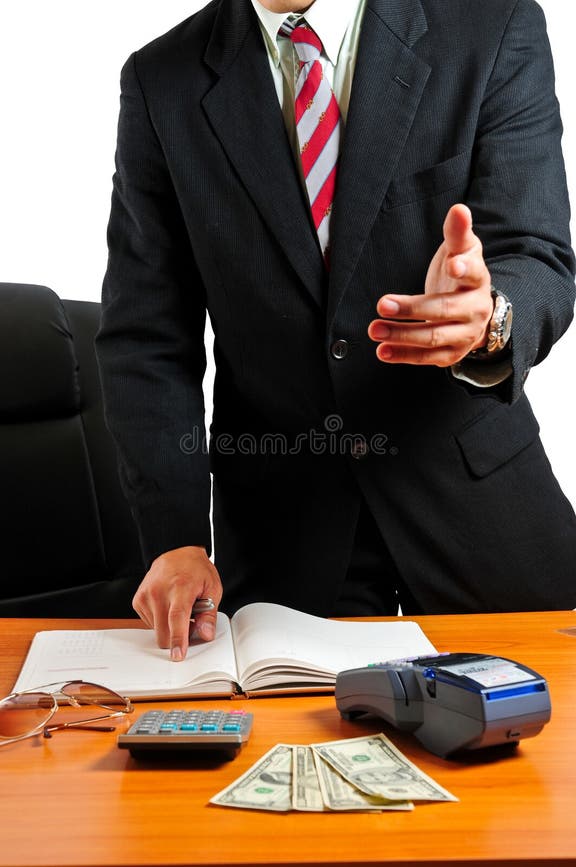 Welcome To Discuss Business Stock Photo - Image of hand, gradient: 23744702