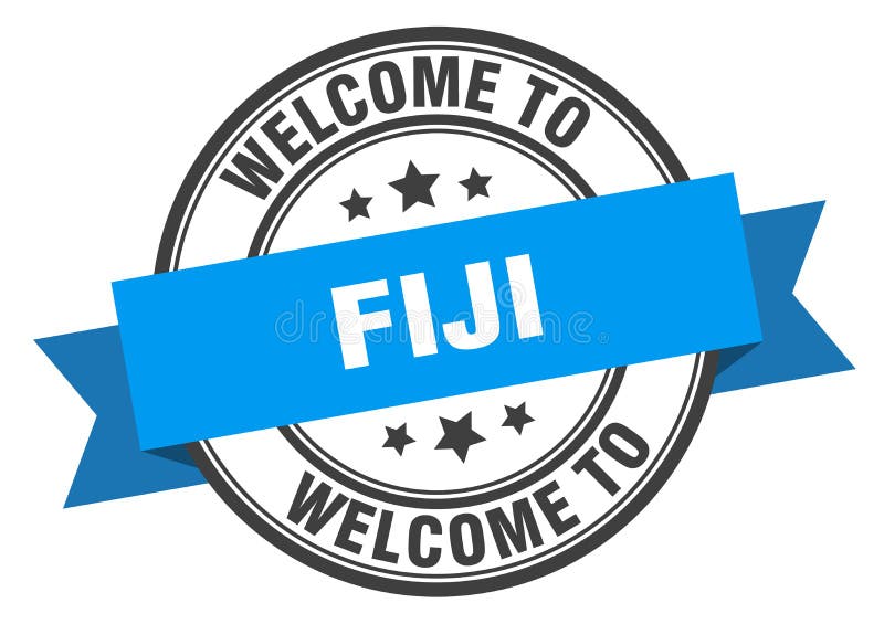 Welcome To Fiji. Welcome To Fiji Isolated Stamp Stock Vector ...