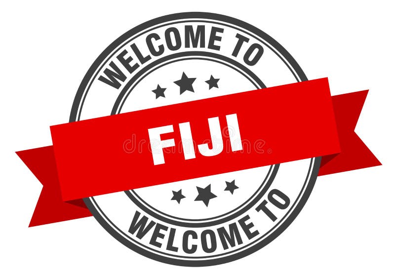 Welcome To Fiji. Welcome To Fiji Isolated Stamp Stock Vector ...