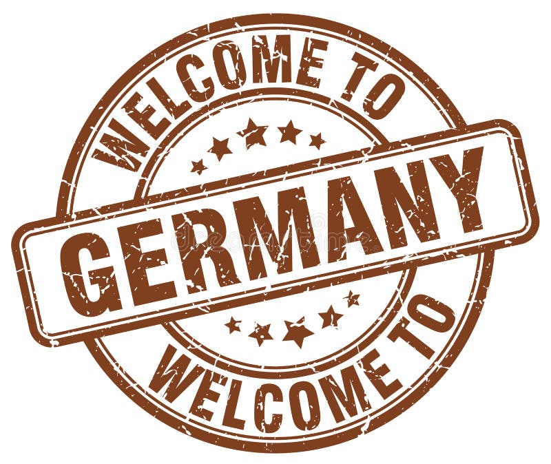 Welcome To Germany Stamp Stock Illustrations – 238 Welcome To Germany ...