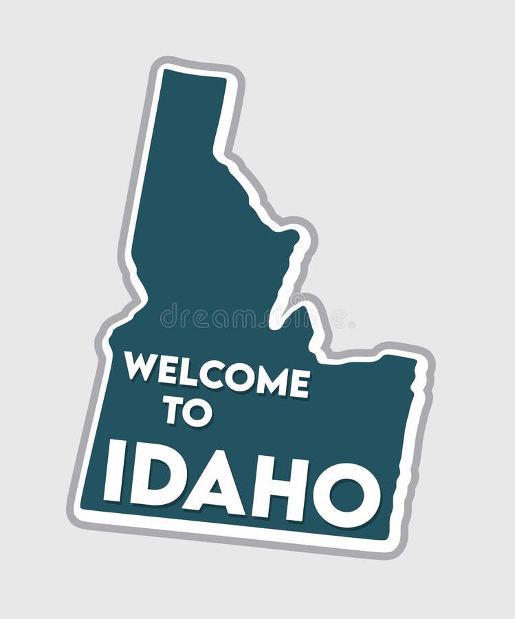 Idaho Text Map Stock Illustrations – 212 Idaho Text Map Stock ...
