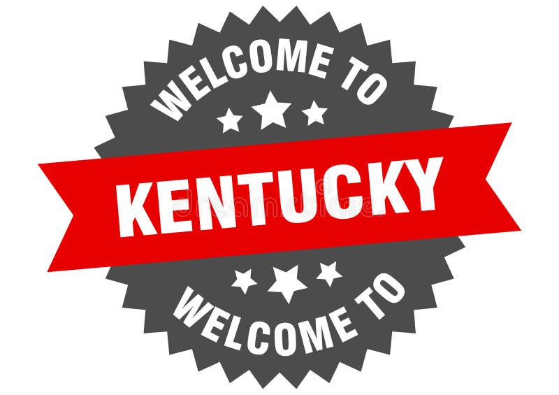 Welcome To Kentucky Sign Stock Illustrations – 100 Welcome To Kentucky ...