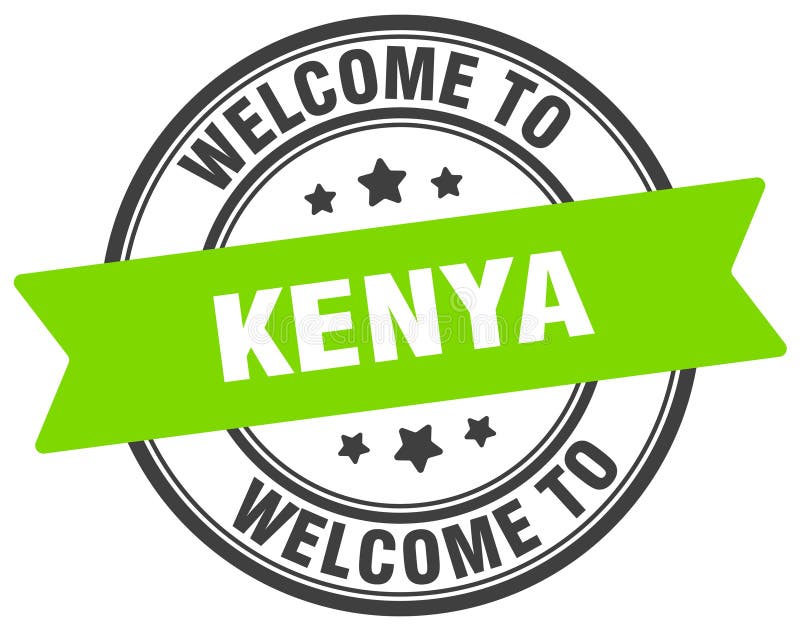 Kenya stamp stock vector. Illustration of vintage, insignia - 125215805