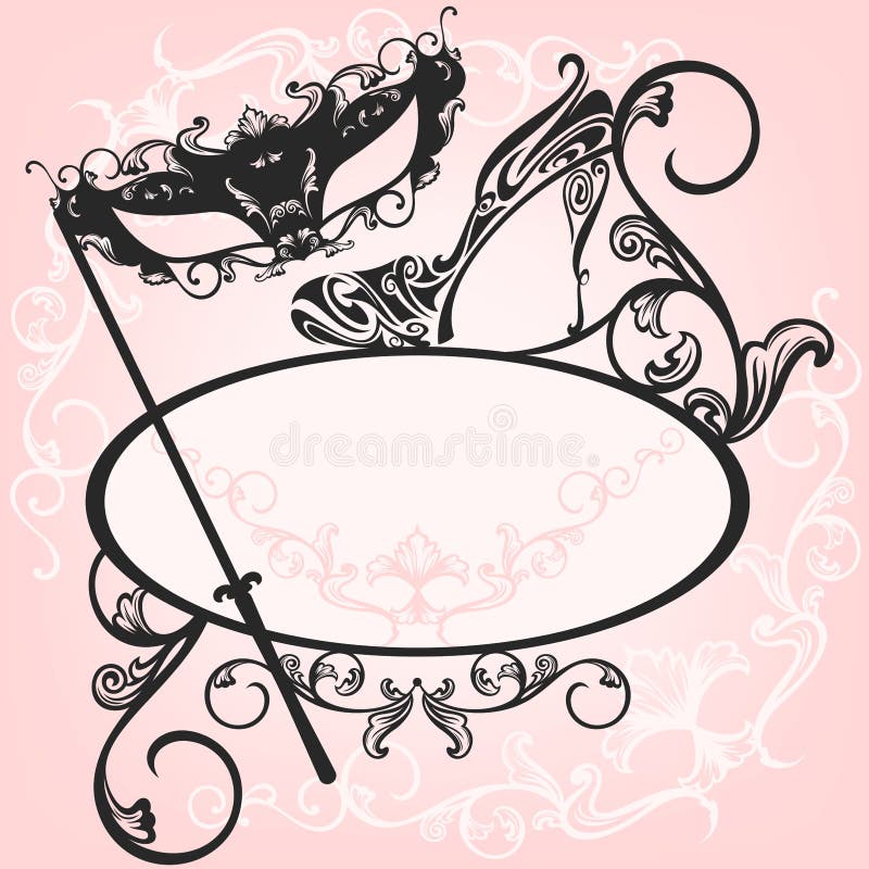 Masquerade Frame Stock Illustrations – 3,135 Masquerade Frame Stock ...