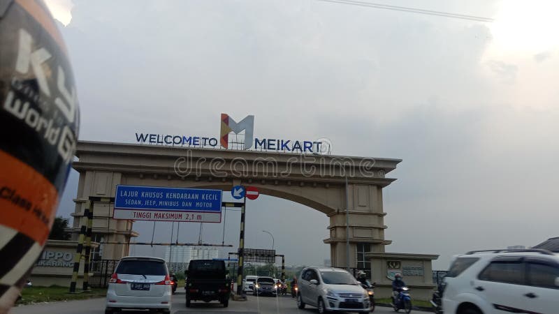 Welcome to meikarta editorial photo. Image of welcome - 266987371