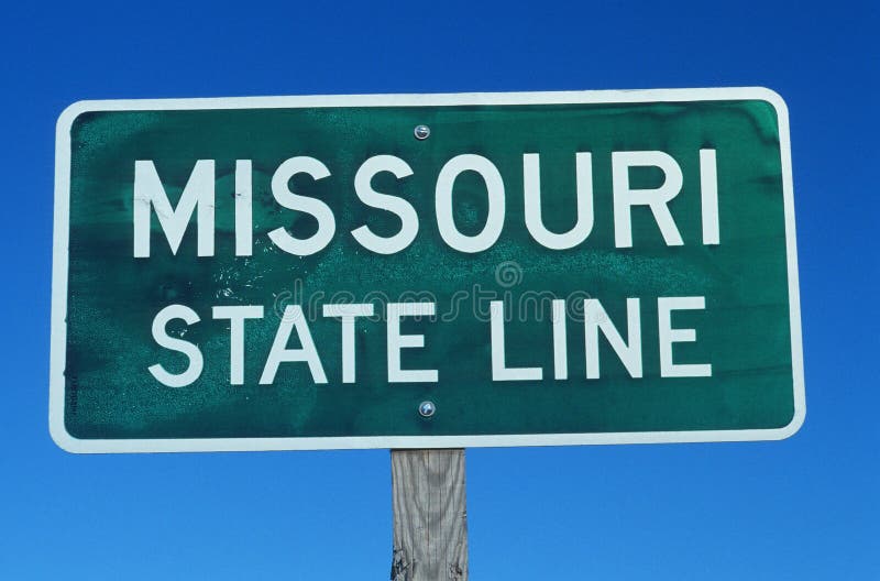 Welcome to Missouri Sign stock photo. Image of human - 23168408