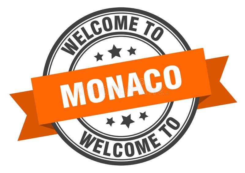 Welcome To Monaco. Welcome To Monaco Isolated Stamp Stock Vector ...