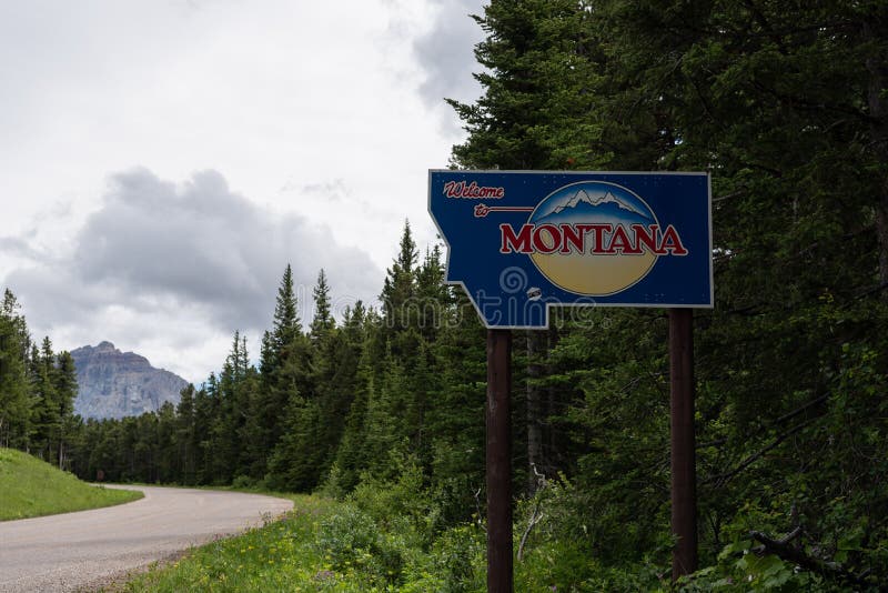 Welcome To Montana Sign Stock Photos - Free & Royalty-Free Stock Photos ...