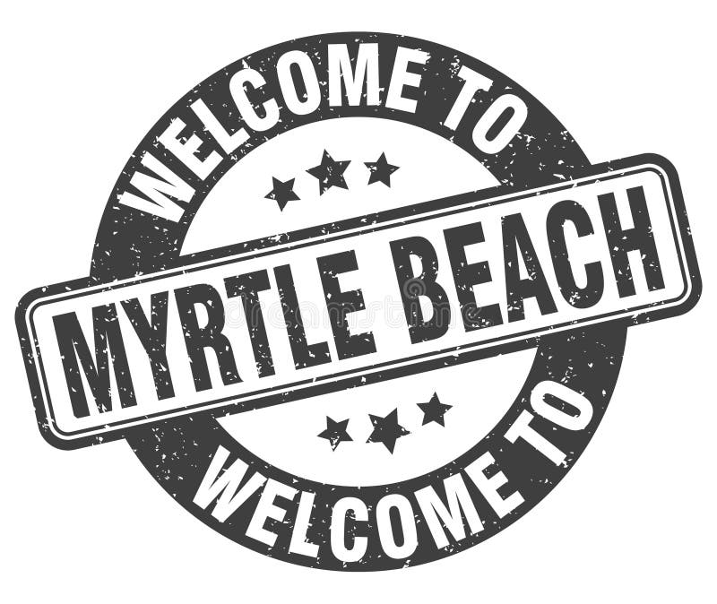 Welcome Myrtle Beach Stock Illustrations – 84 Welcome Myrtle Beach ...