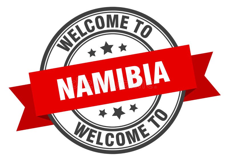 Welcome To Namibia. Welcome To Namibia Isolated Stamp Stock Vector ...