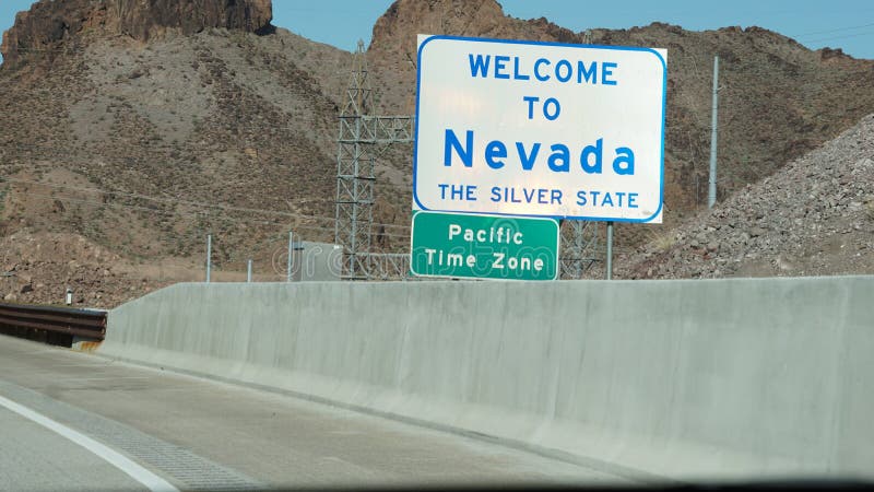 795 Welcome To Nevada Road Sign Stock Photos - Free & Royalty-Free ...