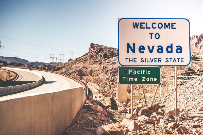 Welcome To Nevada stock photo. Image of welcomes, nevada - 51610274