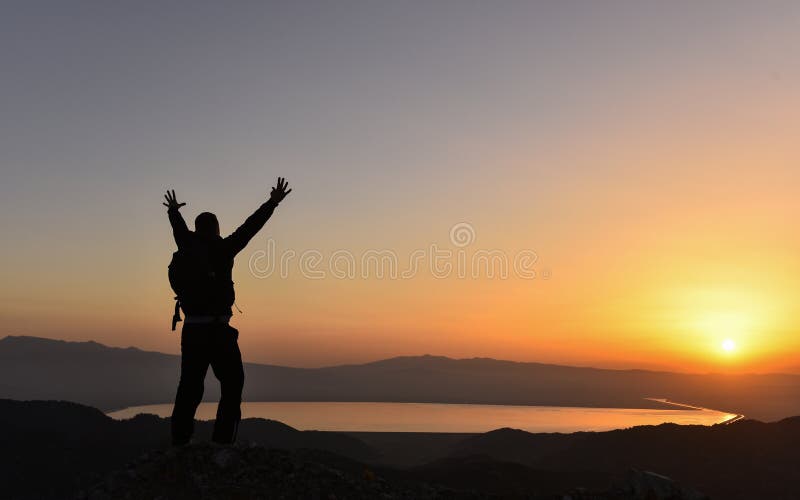 Welcome To the New Day & Good Morning Stock Photo - Image of discover ...