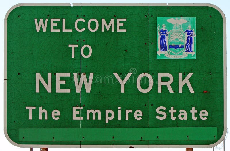 261 Welcome To New York Sign Stock Photos - Free & Royalty-Free Stock ...