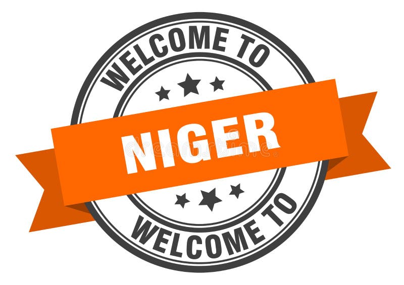 Welcome To Niger. Welcome To Niger Isolated Stamp Stock Vector ...