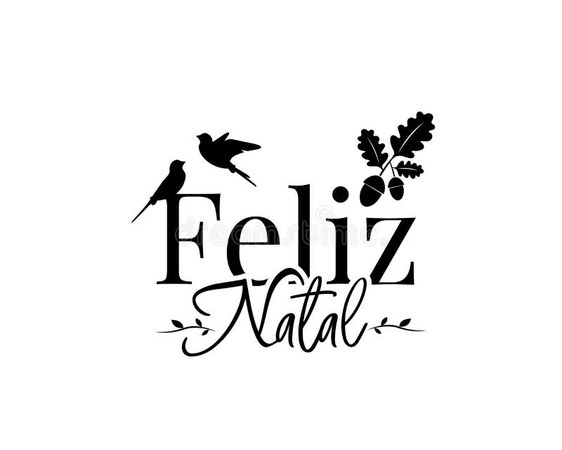 Feliz Natal Vector Stock Illustrations – 323 Feliz Natal Vector Stock ...