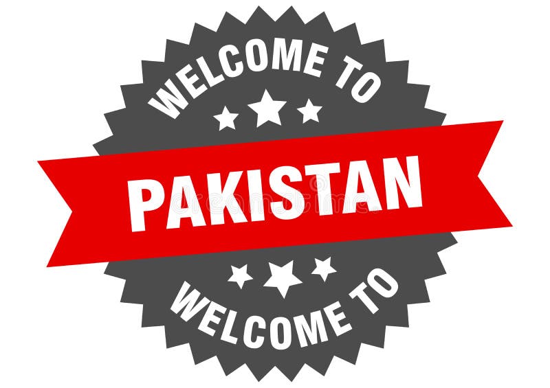 Pakistan Sticker. Pakistan Signpost Pointer Sign Stock Vector ...