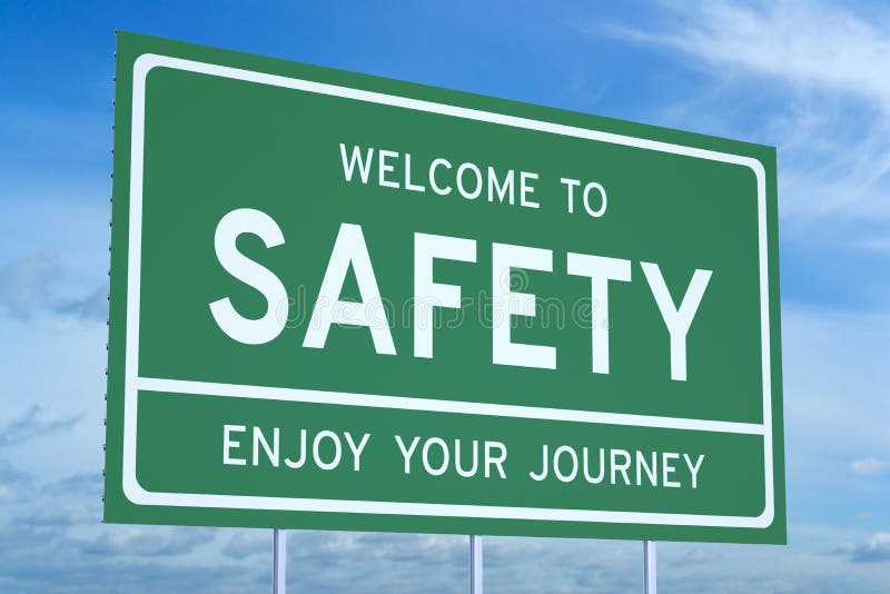 Welcome to Safety concept stock illustration. Illustration of ...