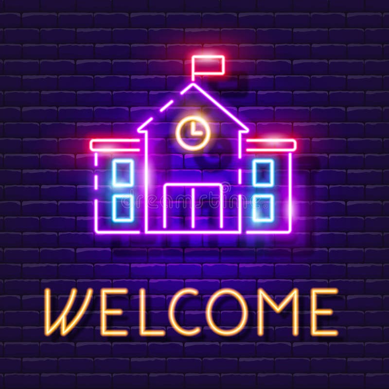 Art School Neon Signs Set. Glowing Icons of Musical Instruments Stock ...