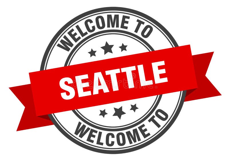 Welcome To Seattle. Welcome To Seattle Isolated Stamp Stock Vector ...