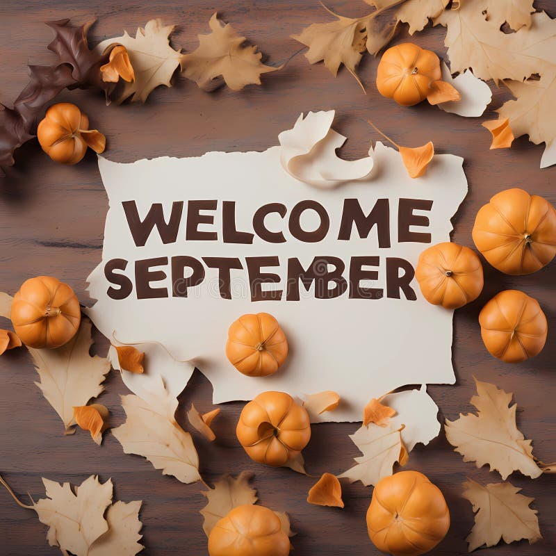 Welcome to September (4) stock illustration. Illustration of special ...