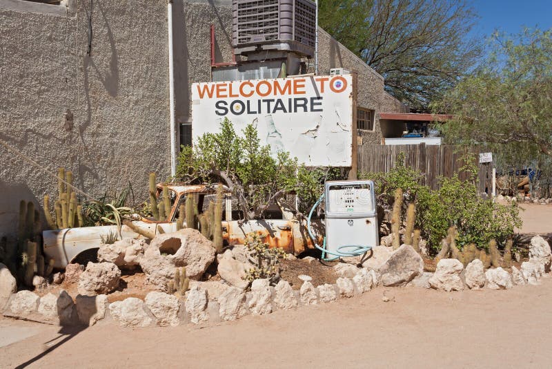 Welcome To Solitaire, Namibia Editorial Stock Image - Image of roof ...