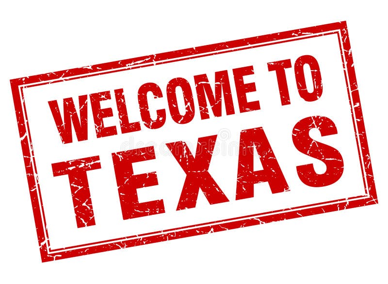 Welcome to Texas stamp stock vector. Illustration of travel - 125219487