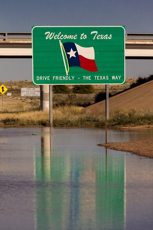 Welcome to Texas sign stock photo. Image of horizontal - 23151450