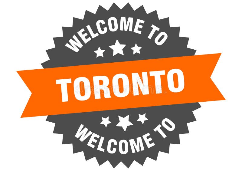 Welcome To Toronto Sign Stock Illustrations – 112 Welcome To Toronto ...