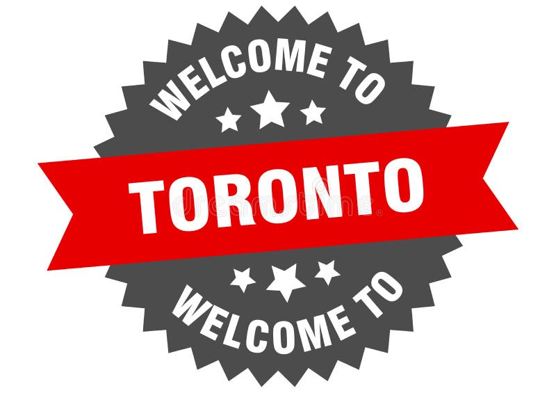 Welcome To Toronto Sign Stock Illustrations – 83 Welcome To Toronto ...