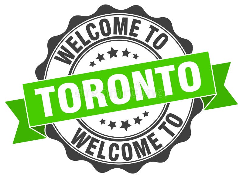 Welcome To Toronto Sign Stock Illustrations – 112 Welcome To Toronto ...