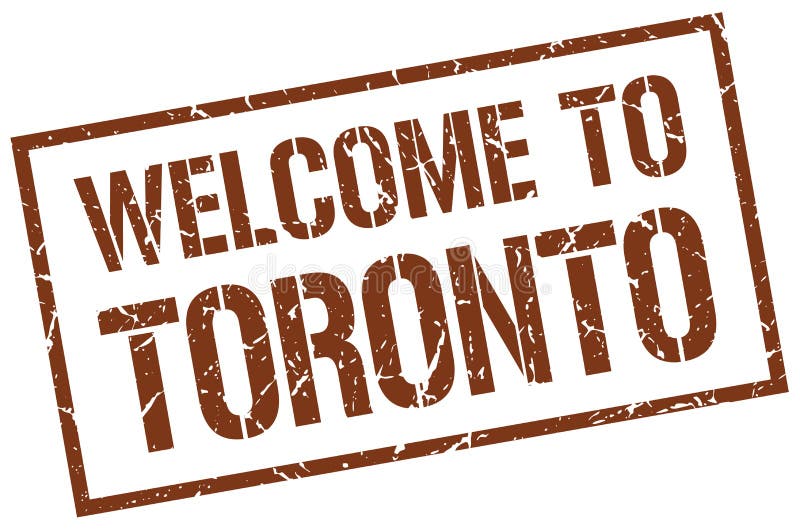 Welcome To Toronto Sign Stock Illustrations – 83 Welcome To Toronto ...