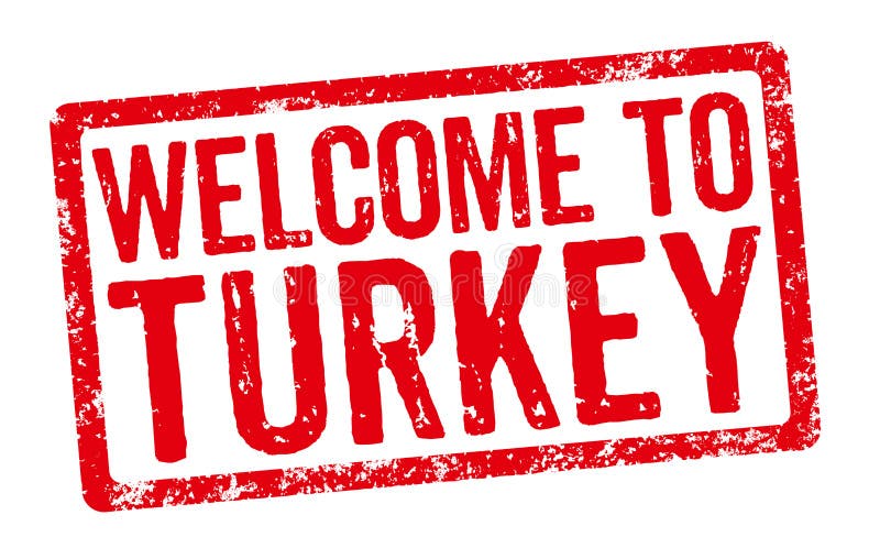 Welcome To Turkey People Design Stock Vector - Illustration of country ...