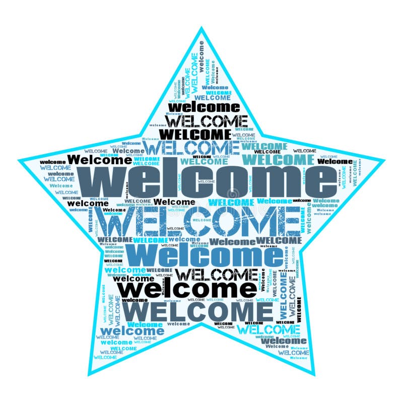 Welcome Turquoise Text Illustration Background Header Stock ...