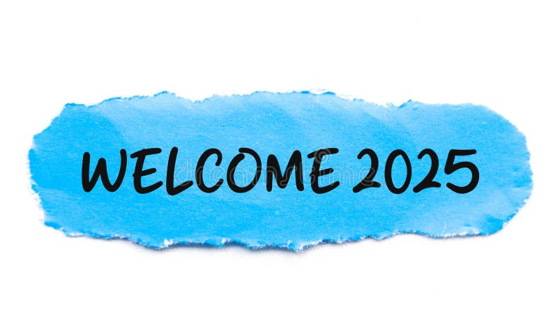 Welcome 2025 Alphabet Letters on Marble Background Stock Photo - Image ...