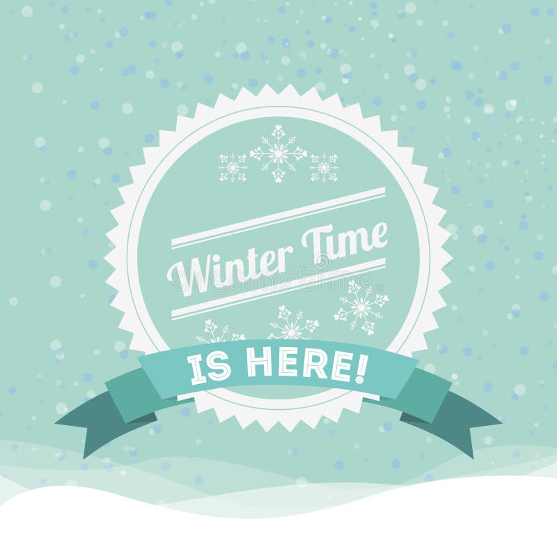 Welcome winter design stock vector. Illustration of love - 63090404