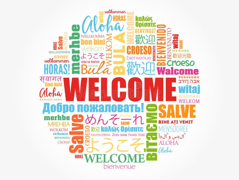 Welcome Word Cloud Png