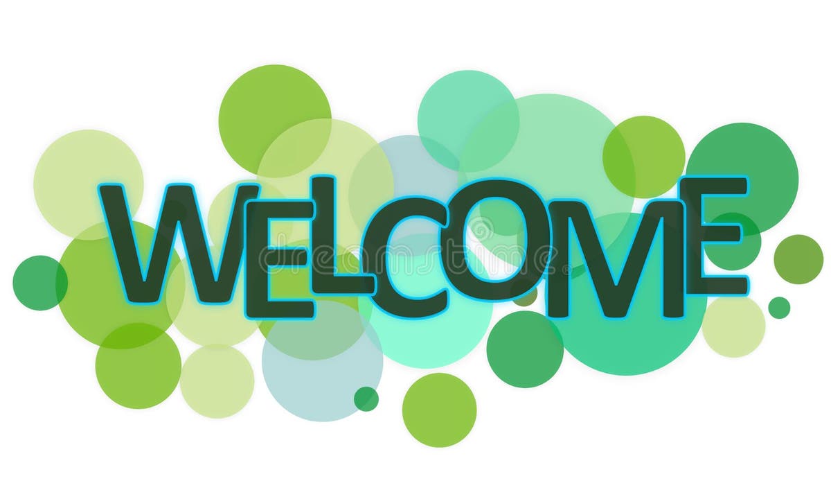 Welcome Blue White Circles Stock Illustrations – 35 Welcome Blue White ...