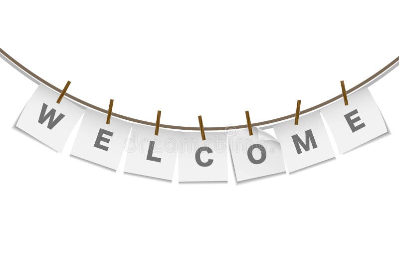 Curved Welcome Stock Illustrations – 154 Curved Welcome Stock ...