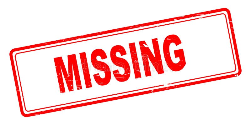 Missing stamp on white stock illustration. Illustration of remove ...